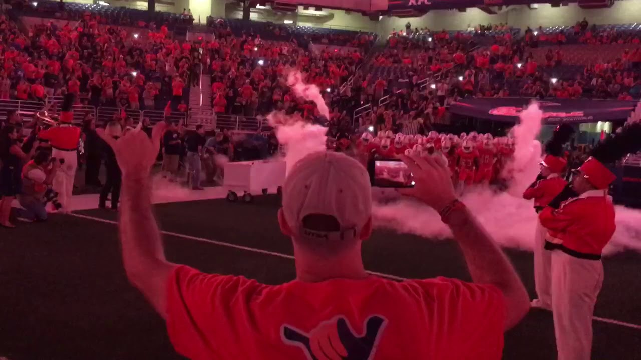UTSA Football Entrance vs Rice 2017 - YouTube