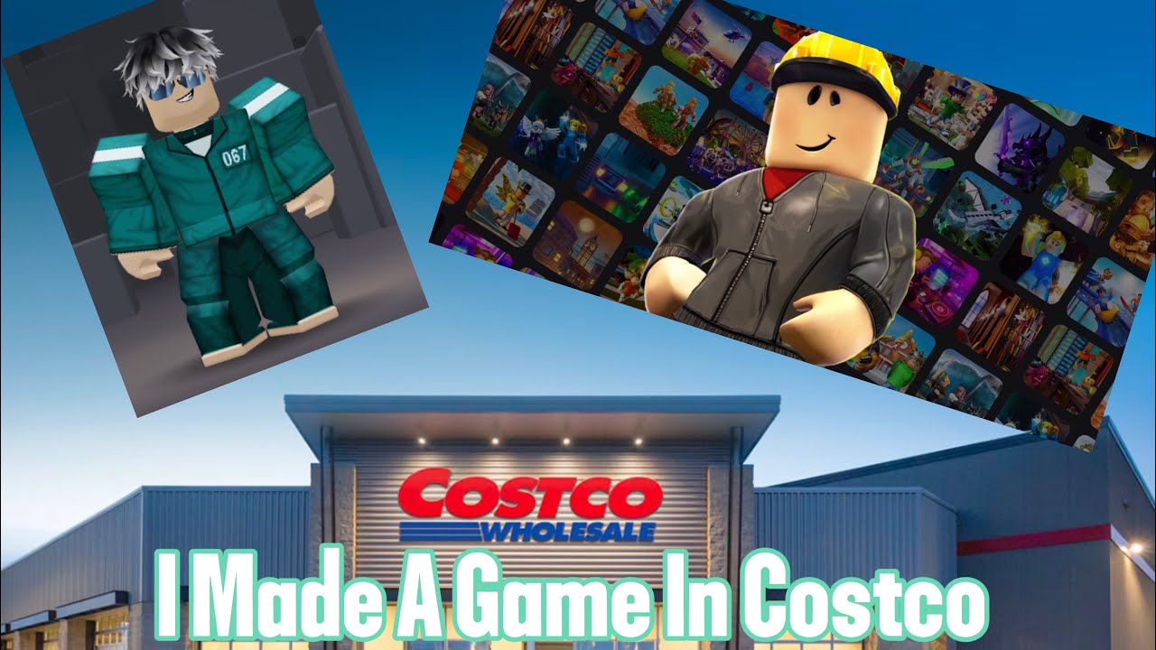 I Made A Roblox Game 99.99% In Costco! - YouTube