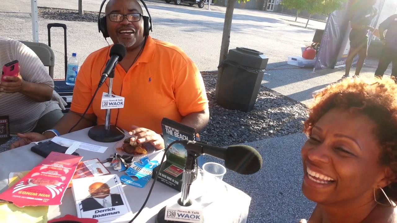 Cathy Rollins Interview on WAOK with Derrick Boazman # ...