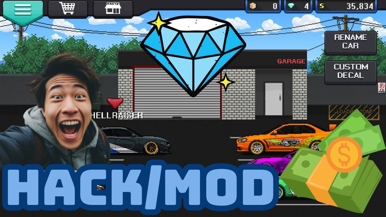 Pixel Car Racer MOD iOS Android (2025) - YouTube