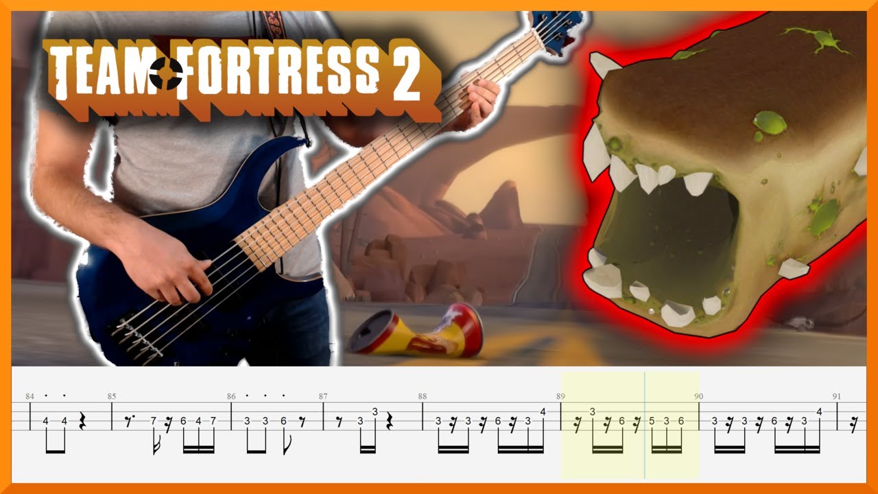 Valve - Red Bread (Team Fortress 2) | Bass Cover with TABs | Mike ...