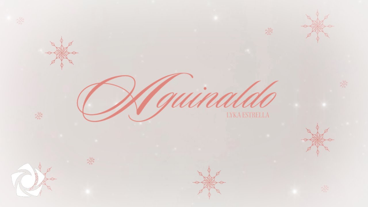Lyka Estrella - 'Aguinaldo' Official Lyric Video - YouTube