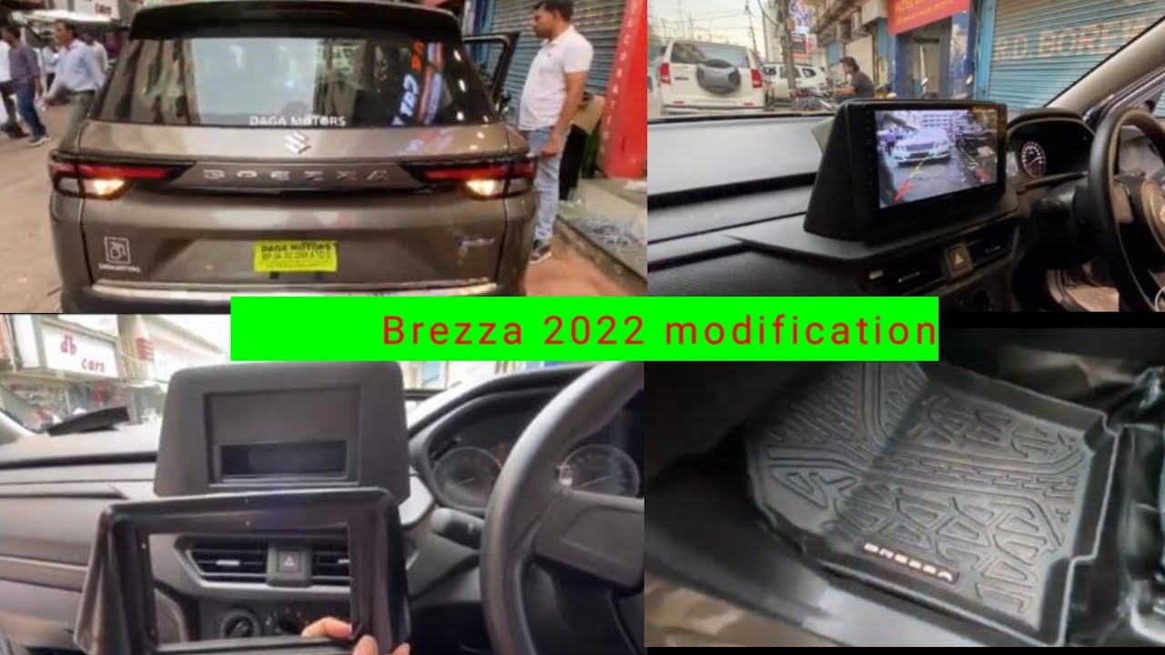 Brezza 2022 Best variant | Nippon 9 pro android stereo | accessories ...