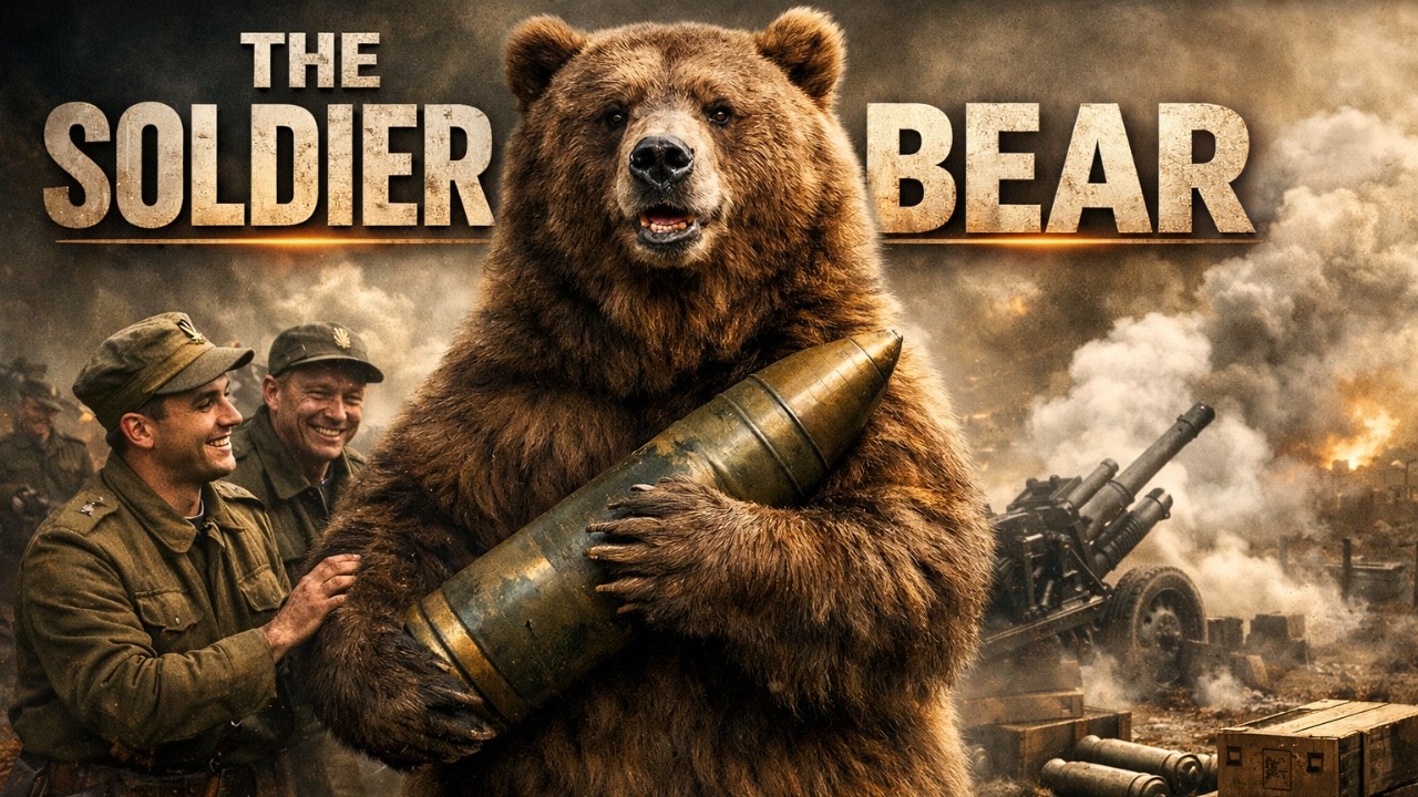 The MOST INSANE True Story of a WW2 BEAR Who Became a Soldier - YouTube