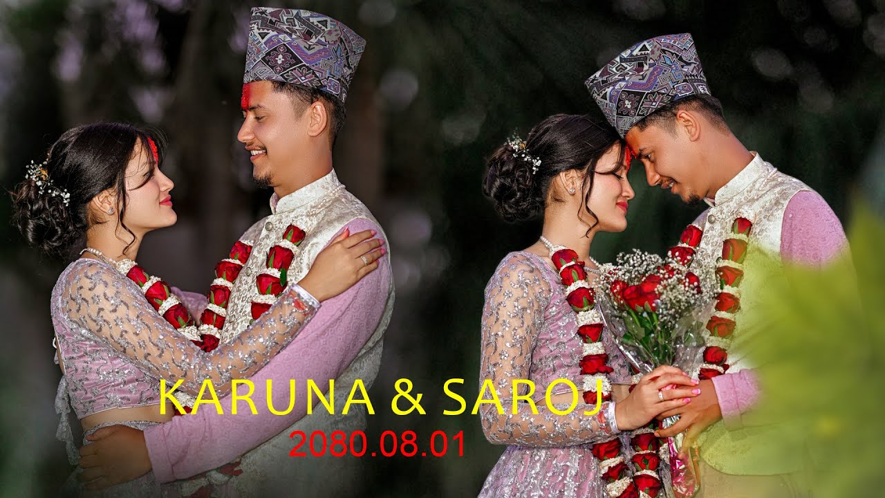 KARUNA & SAROJ ENGAGEMENT PROGRAM - YouTube
