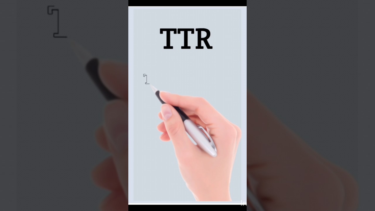 TTR FULL FORM generalknowledge shortvideo YouTube TTR FULL FORM generalknowledge shortvideo YouTube