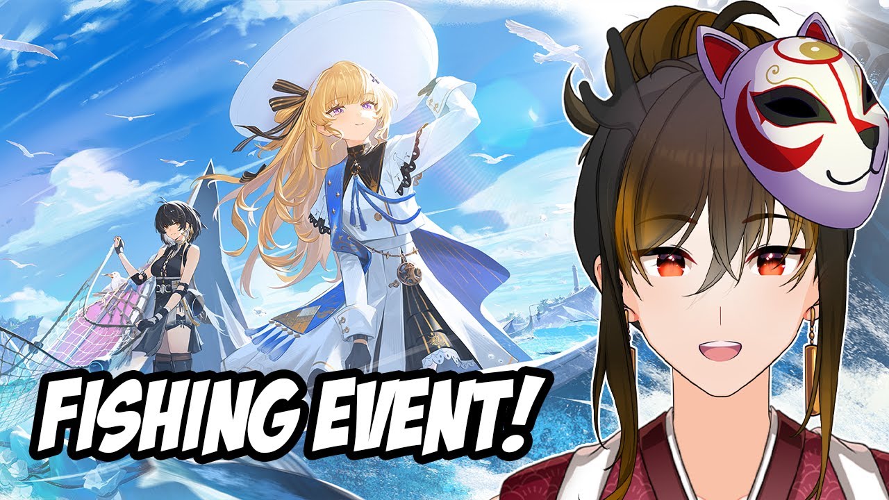 🔴 Fishing with Phoebe! WuWa 2.1 "Old Man and the Whale" Fishing Event ...