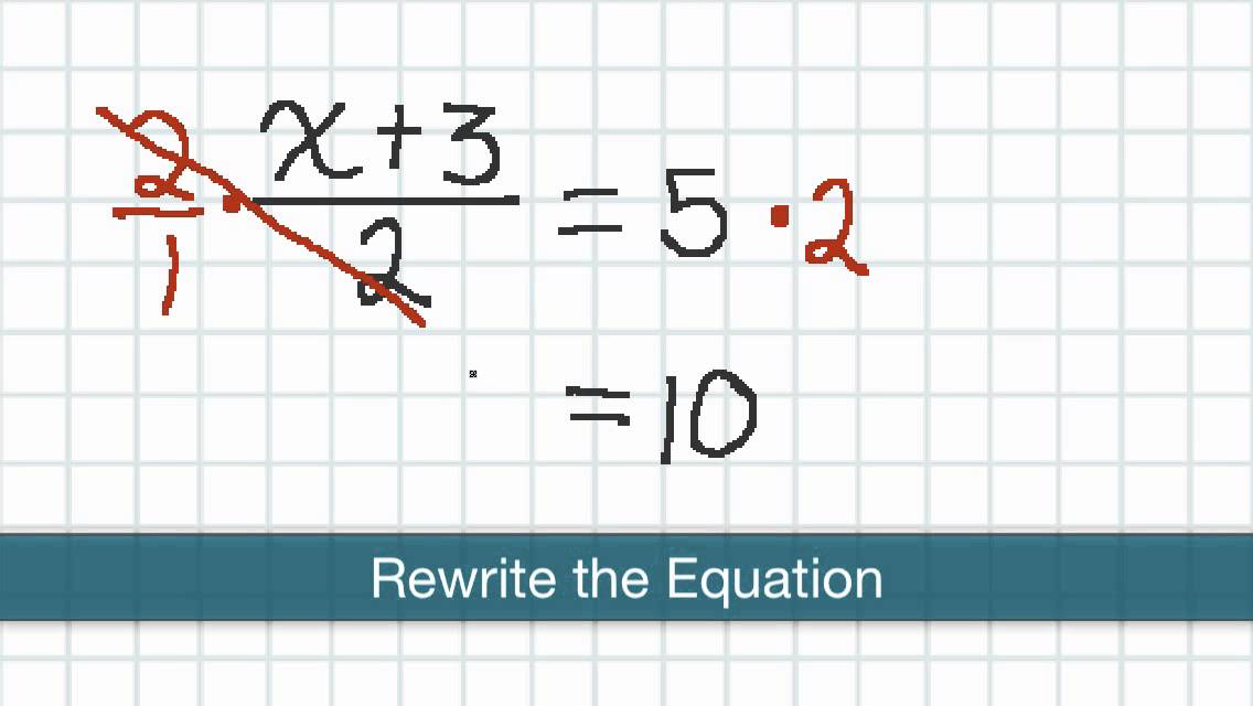 Two Step Equation - Division and Addition - YouTube