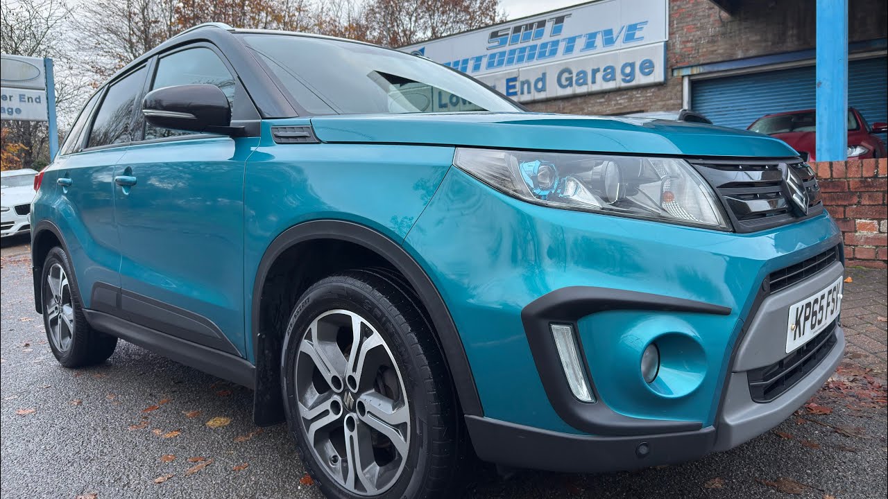 2015 Suzuki Vitara 1.6 DDiS SZ5 Turquoise & Black 5 Door SUV Manual ...