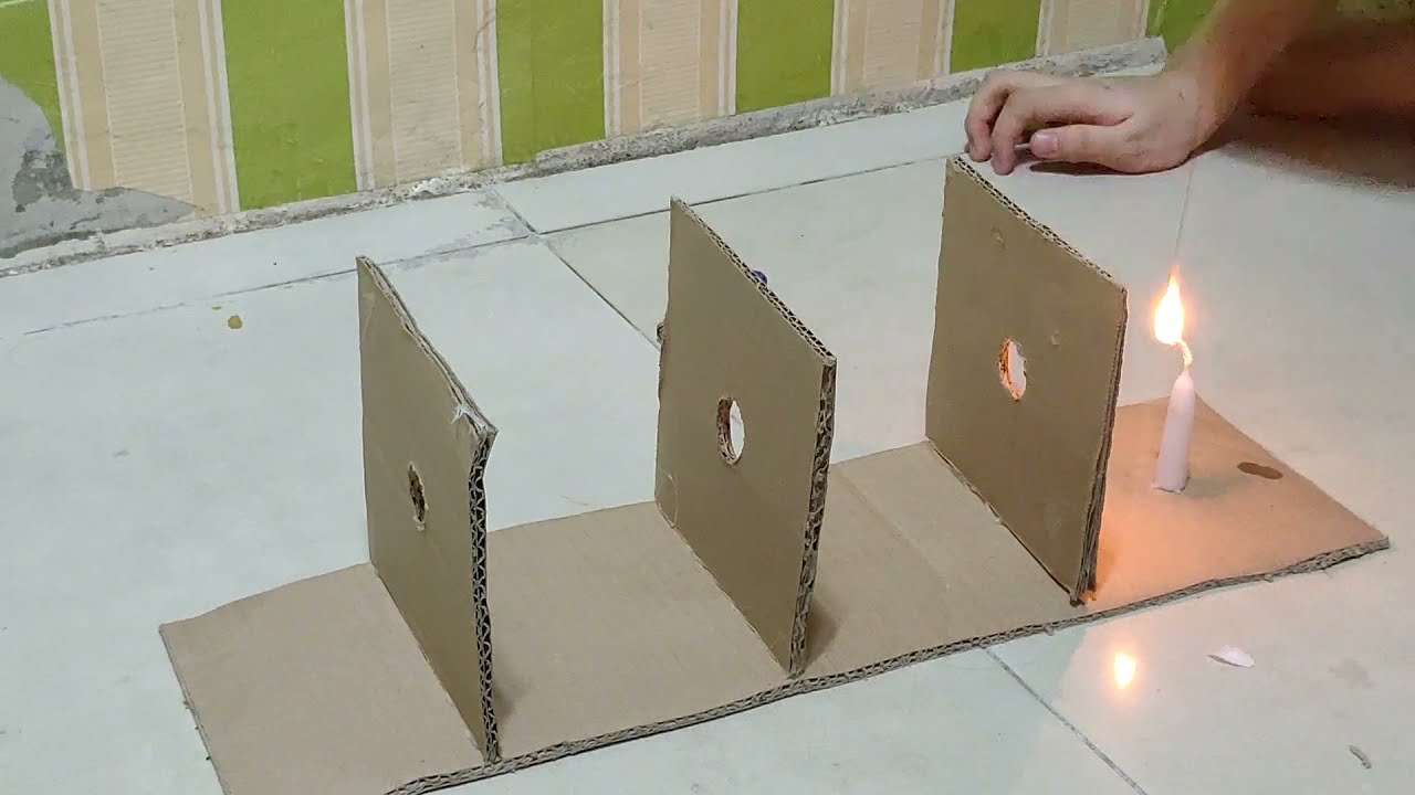 Science Experiment- Light - YouTube