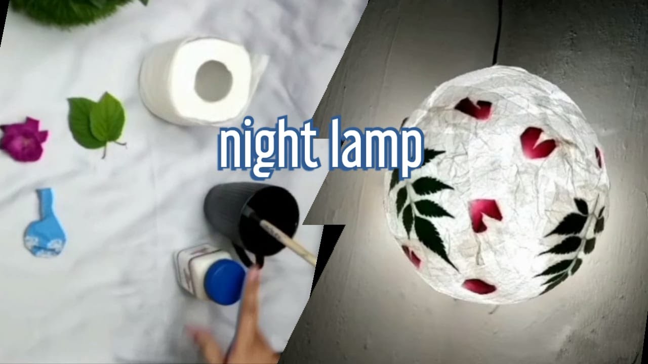 DIY Moon light lamp | how to make moon lamp from tissue paper#Misshow ...