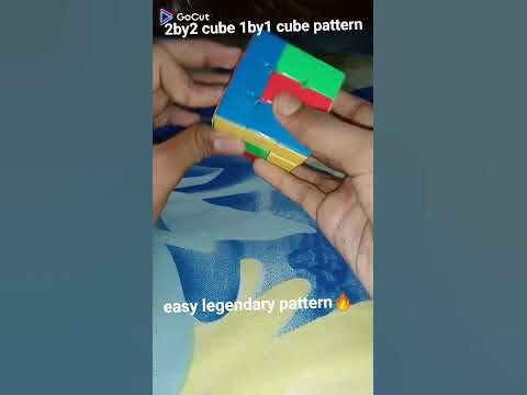 2by2 cube 1by1 cube 😎 pattern🔥 legendary style - YouTube