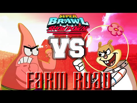 Patrick Star vs Sandy Cheeks | Super Brawl Showdown v0.3.0b Full Match ...