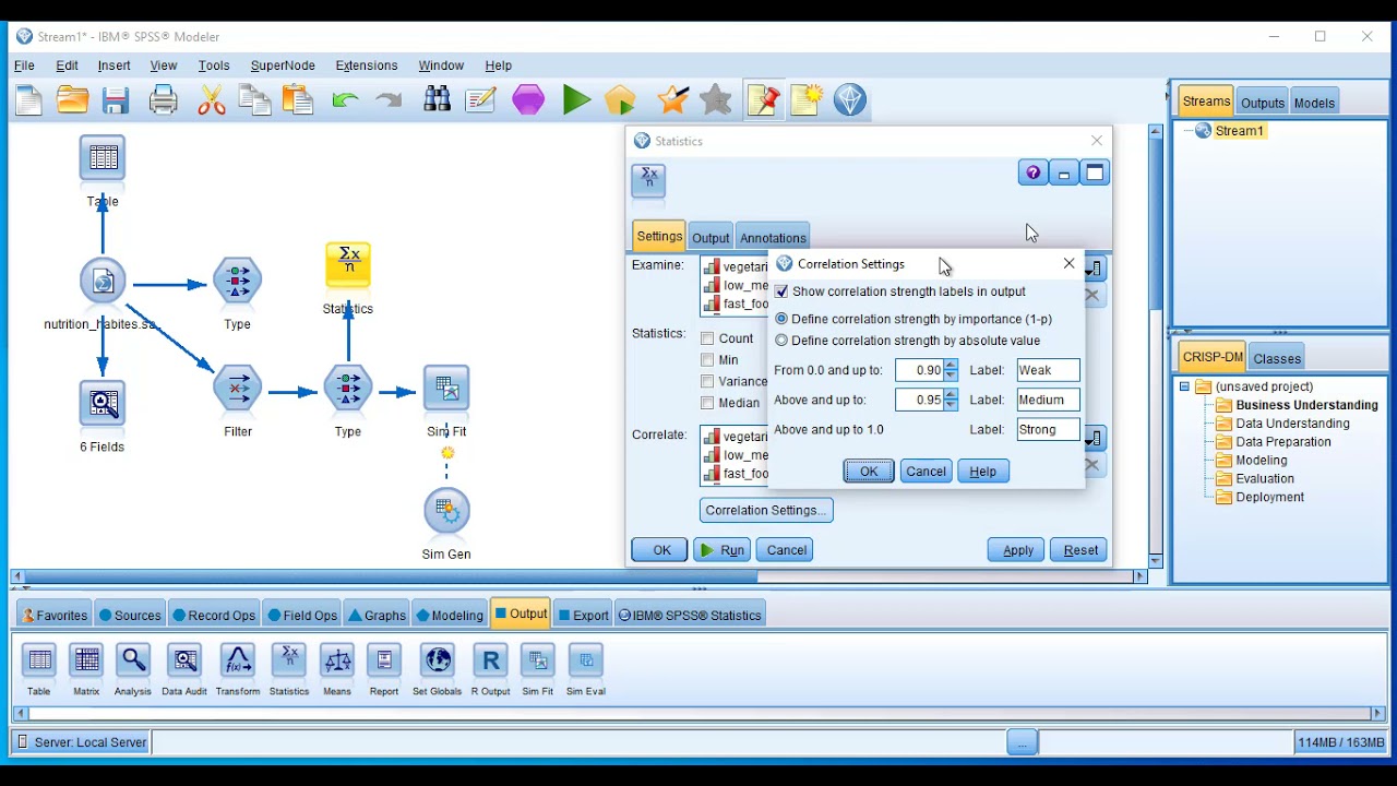How to run the PCA in SPSS Modeler - YouTube