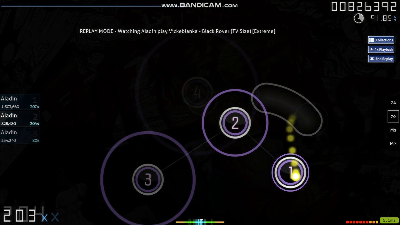 Osu! Standard Black Rover 7* - YouTube