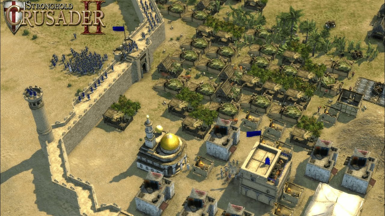 Stronghold Crusader 2 - Campaign Gameplay - Saladin - Mission: Crusader ...