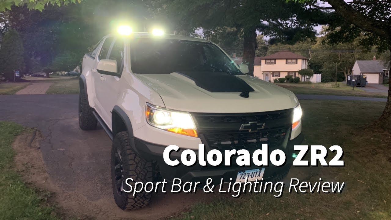 Off Road, at Night, in a Thunderstorm: Colorado ZR2 Sport Bar and ...