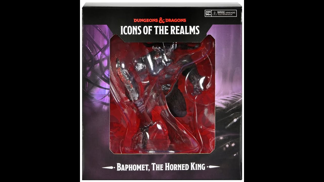 D&D Icons of the Realms, Baphomet, The Horned King, Pre-Painted ...