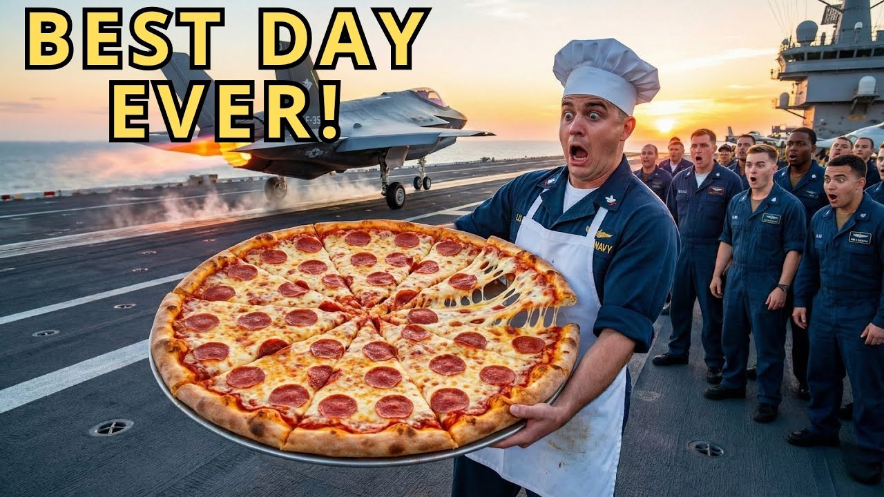 $13 Billion Ship vs. 12,000 Eggs | US Navy Carrier Food Logistics - YouTube