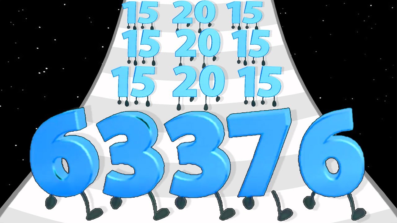 NUMBER RUN - Level Up Number, Math Games (Max Level) - YouTube