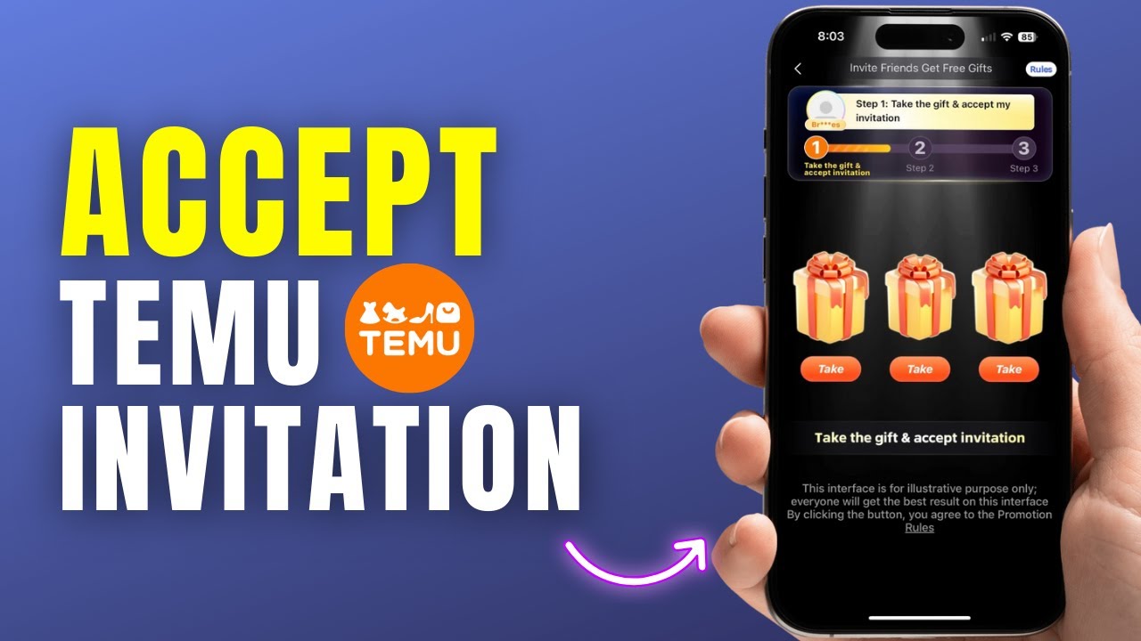 How to Accept Temu Invitation (Full Guide) - YouTube