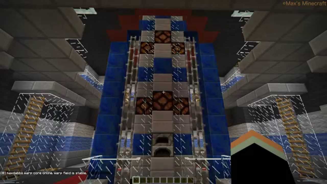 Star Trek USS Excelsior Model In Minecraft - YouTube