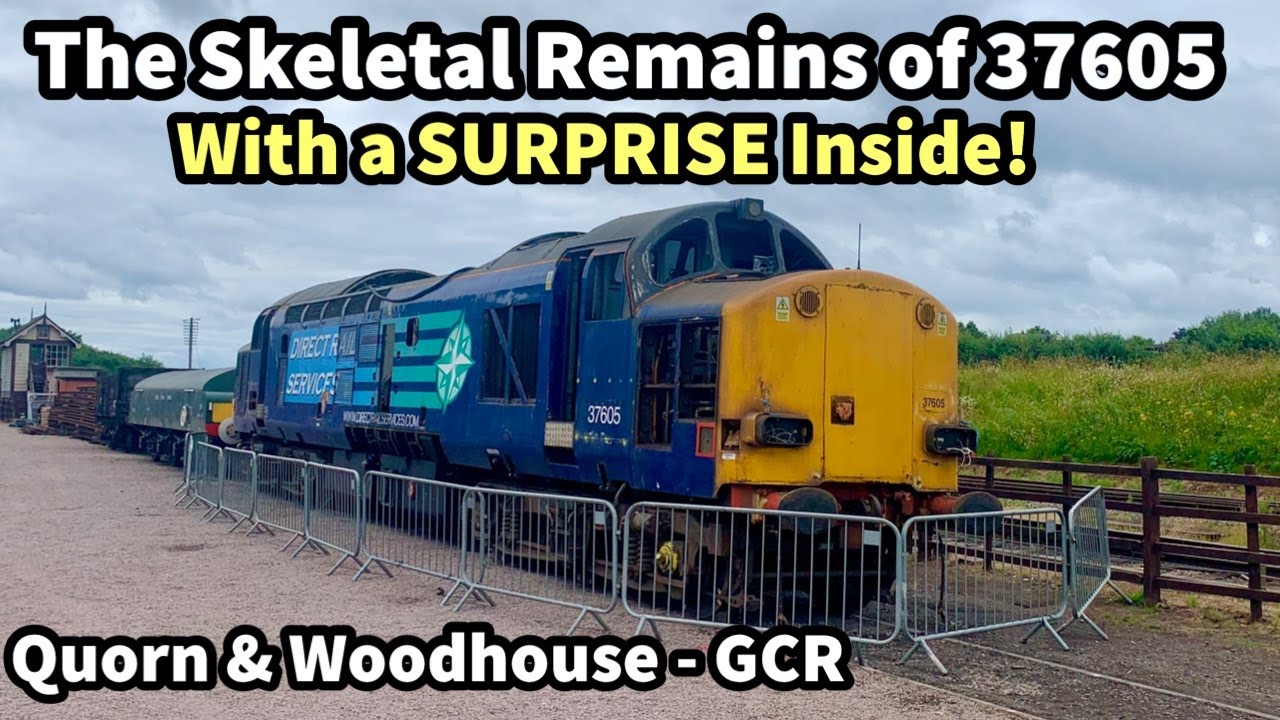 The SKELETAL Remains of 37605 with an unlikely SURPRISE Inside! - YouTube