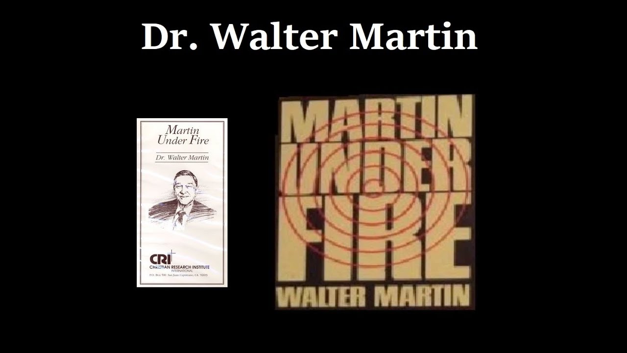 Dr. Walter Martin - Martin Under Fire 1980 - #6: Satan & Evil, Demon ...