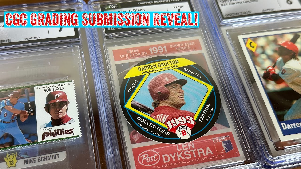12 Sports Card CGC Grading Submission Reveal! - YouTube
