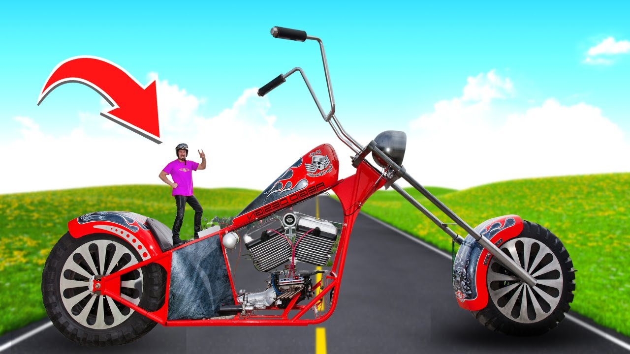The BIGGEST Bike in the World... - YouTube
