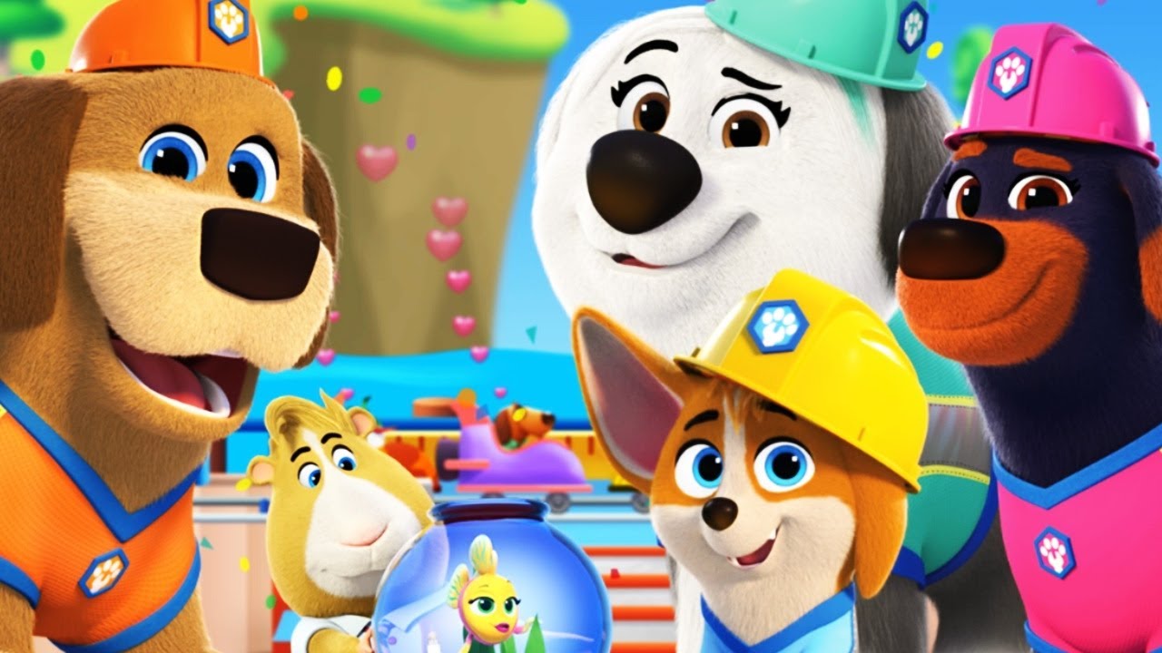 Pupstruction Petsburg Roller Coaster Complete! (Disney Junior Games ...