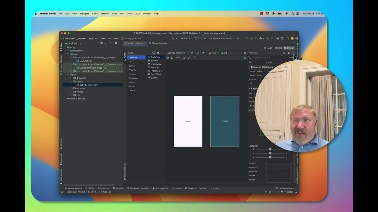 CS360 Week3 - HOWTO for UI Design Assignment - YouTube
