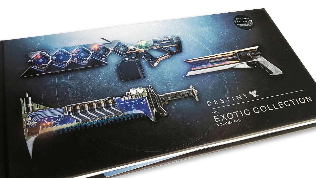 Destiny: The Exotic Collection, Volume One - 4K Art Book Video Feature ...