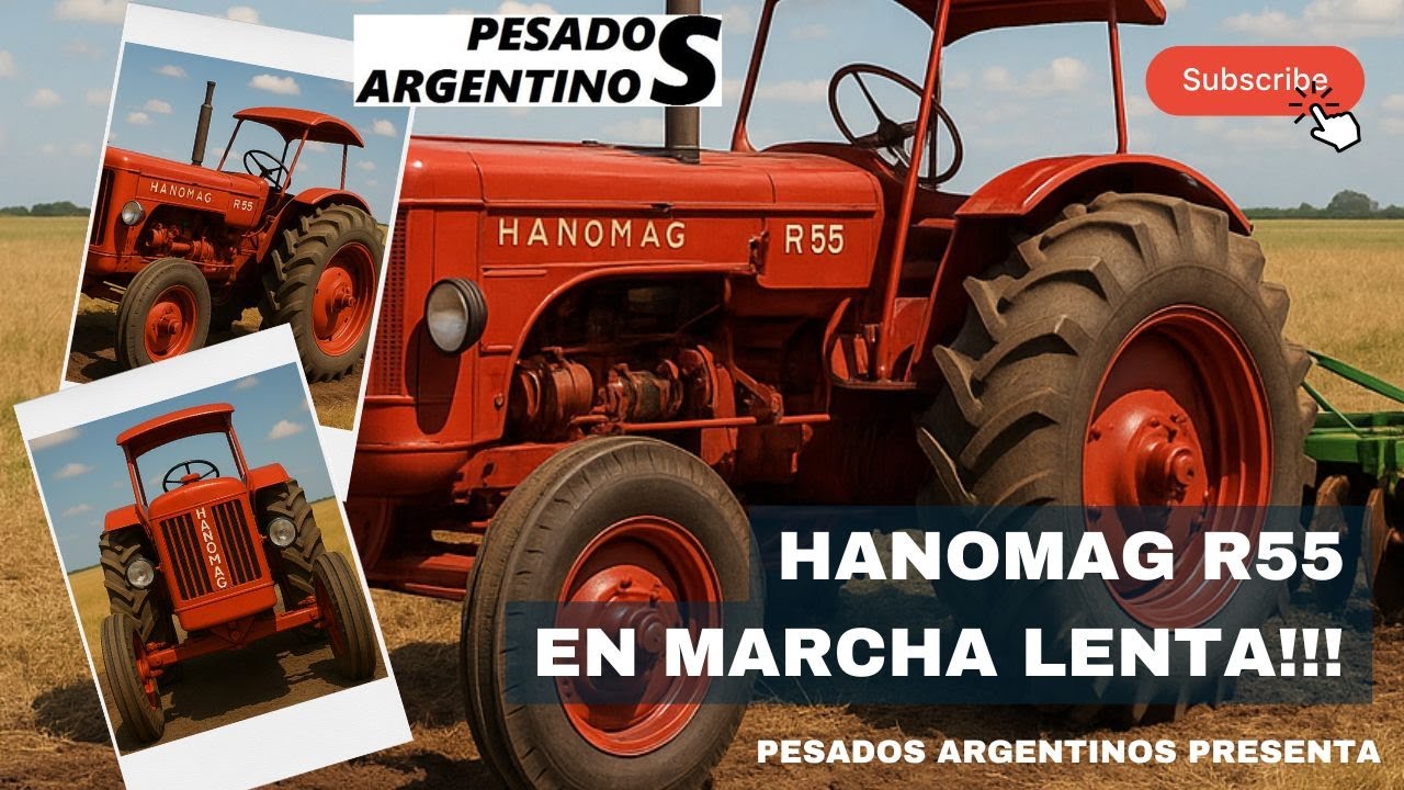 Hanomag R55... qué marchitaaa! 😀😁 - YouTube