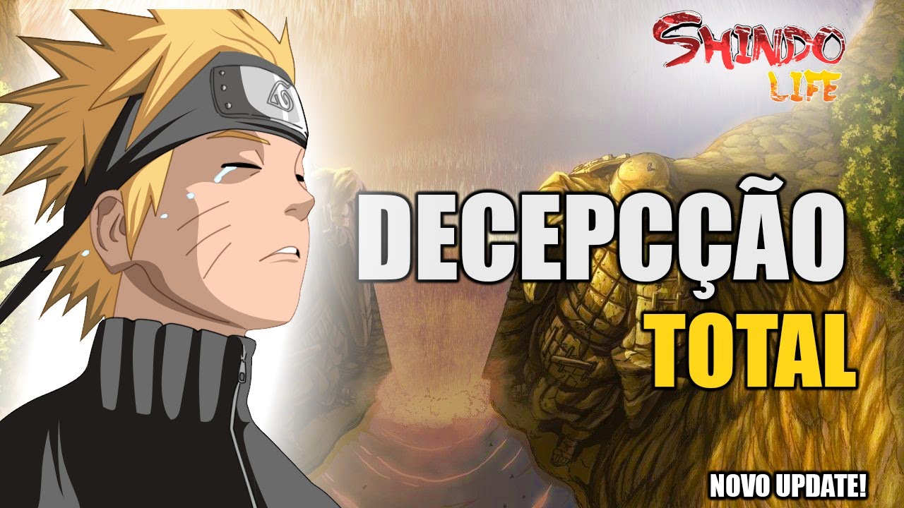 DECEPÇÃO TOTAL! NOVO STORY MODE, GUERRA NINJA E MUITO MAIS| SHINDO LIFE ...