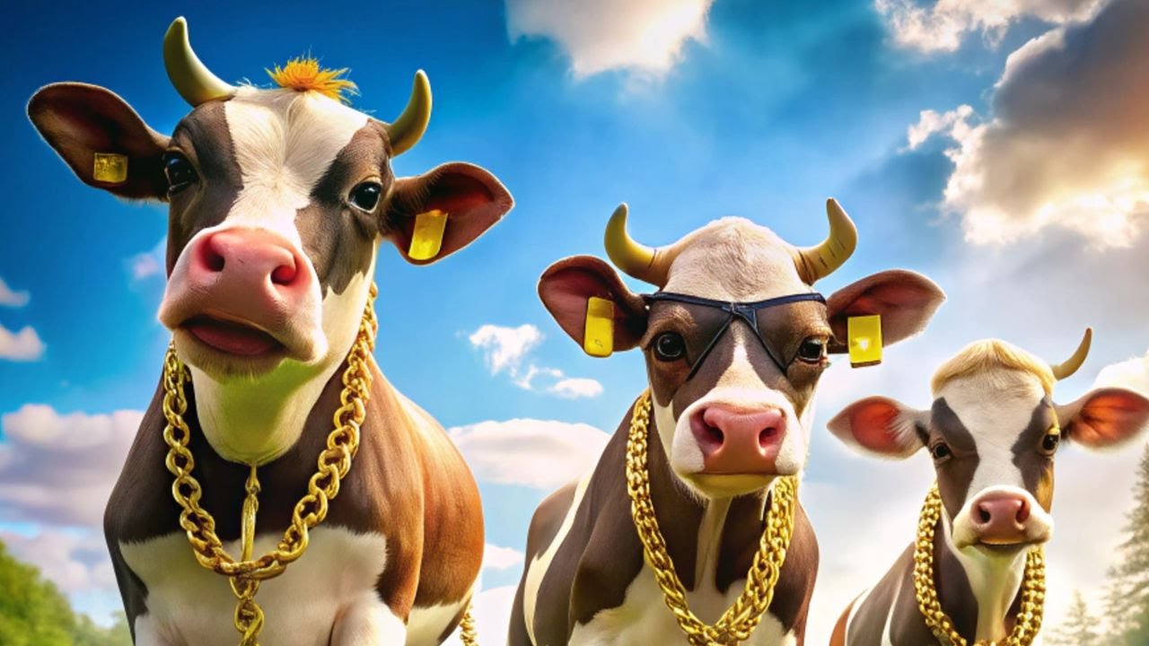 FUNNY COW DANCE EVER 25 │ Cow Songs & Fun Cow Videos │ Watch Dancing ...
