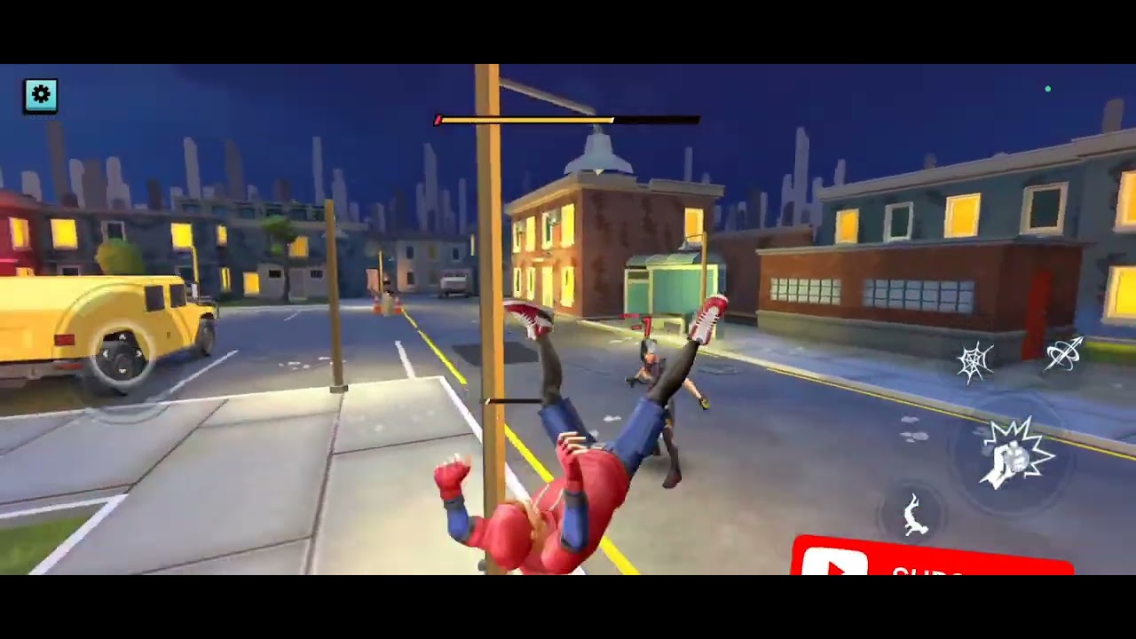 SPIDER HIT BY BADMAN #shorts - YouTube