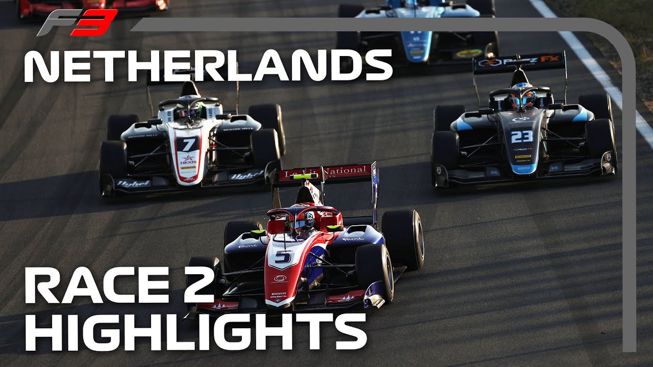 F3 Race 2 Highlights | 2021 Dutch Grand Prix - YouTube