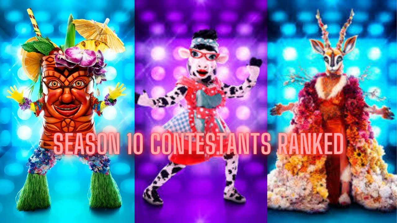 ALL SEASON 10 CONTESTANTS RANKED (Masked Singer) - YouTube