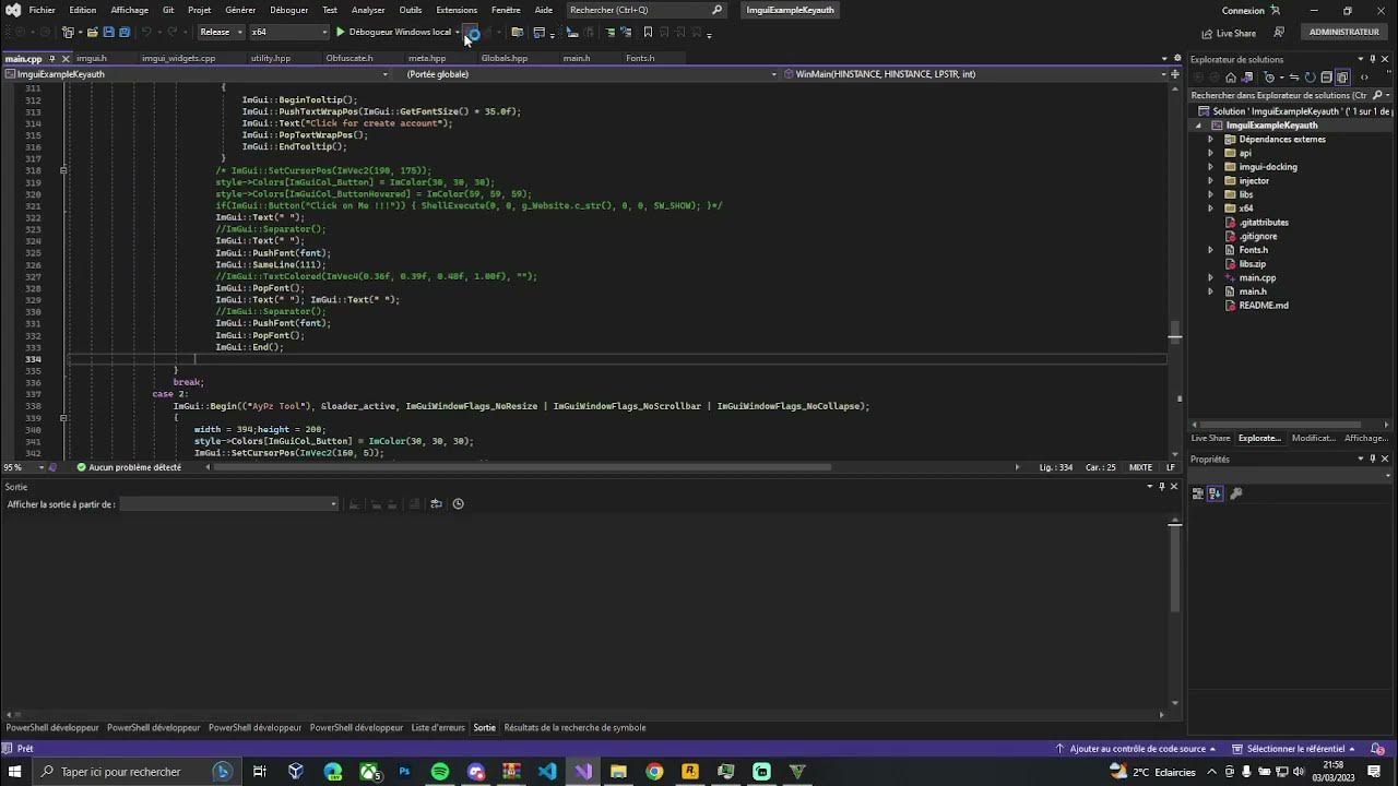 Simple Keyauth Imgui With Injector Youtube