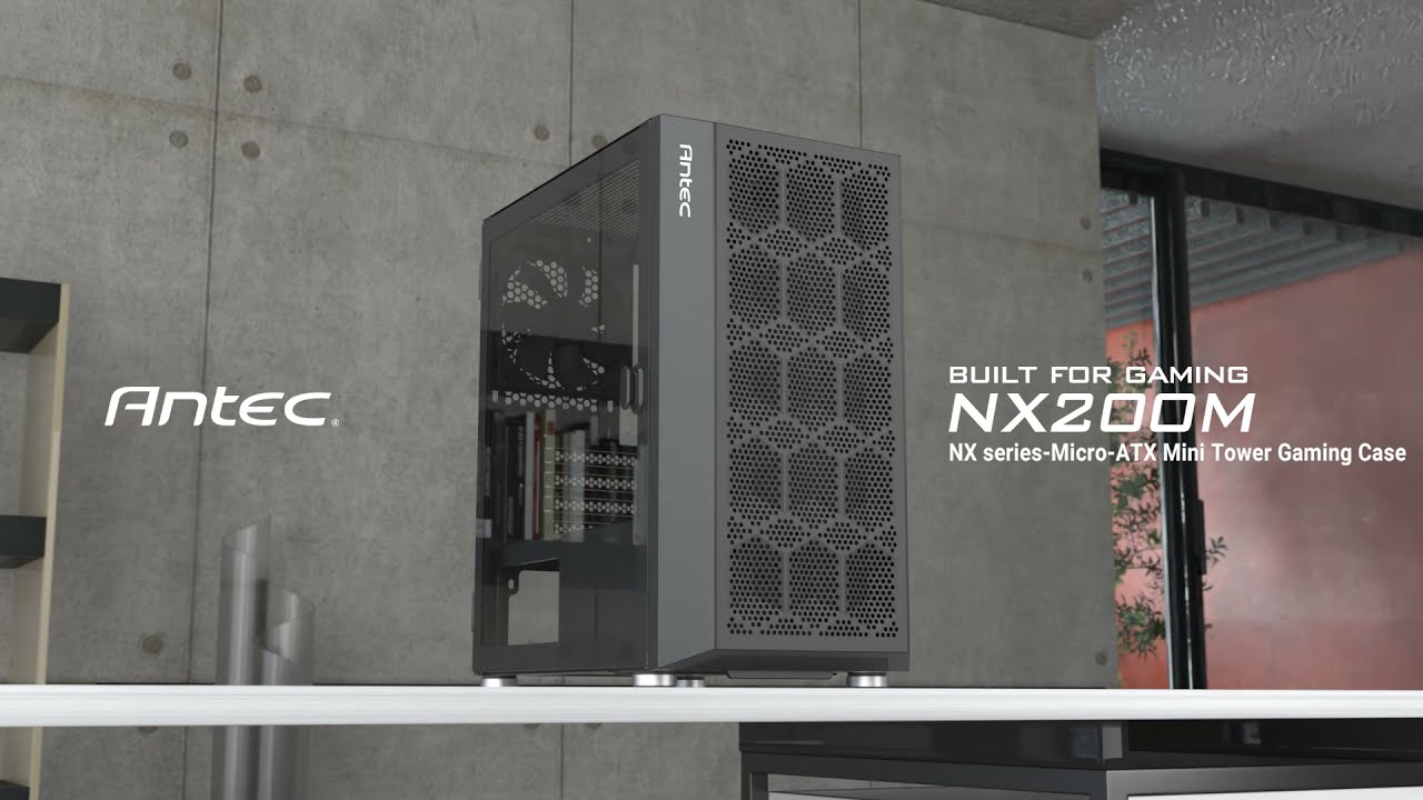 Antec NX Series NX200M Mini-Tower Case - Built for Gaming - YouTube