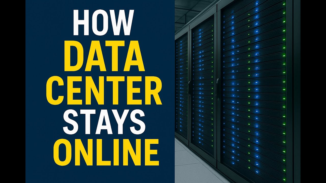 How a Data Center Stays Online 24/7 - YouTube