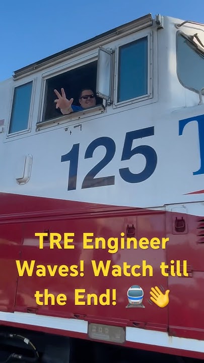 Engineer Waves in 4K—You Won’t Believe This! 🚆👋 #shorts - YouTube