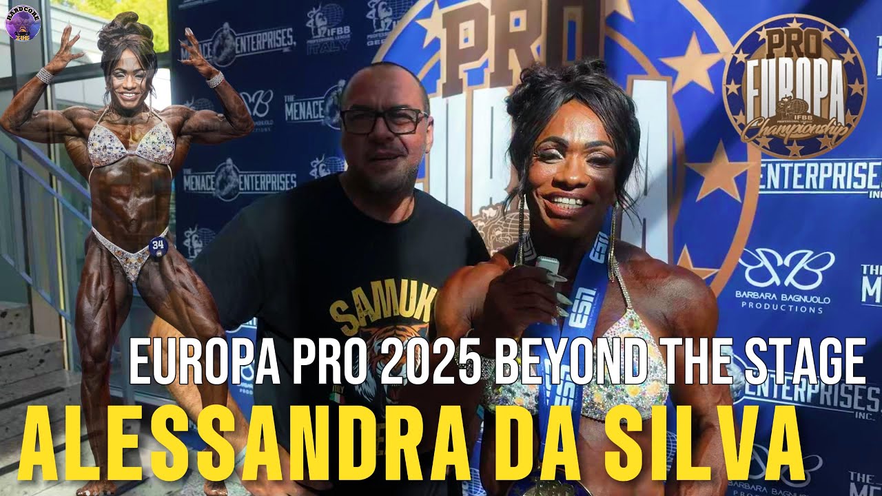IFBB Pro Alessandra Da Silva at Europa Pro 2025 | Beyond the Stage ...