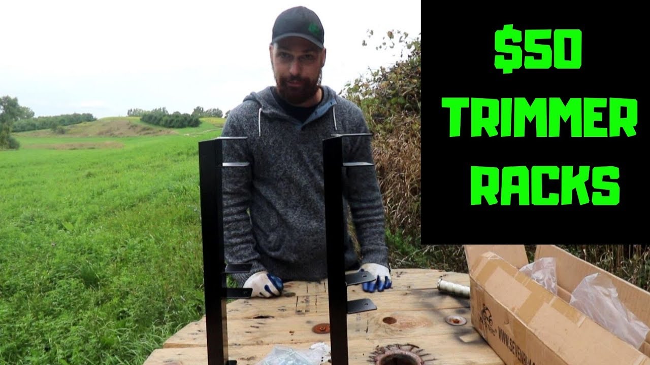 $50 trimmer rack! | UNBOXING AND INSTALL - YouTube