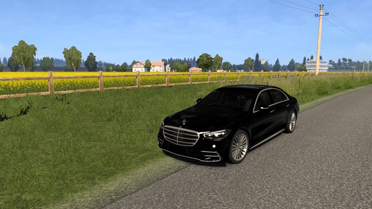 Mercedes-Benz W223 S-Class - EURO TRUCK SIMULATOR 2 - YouTube