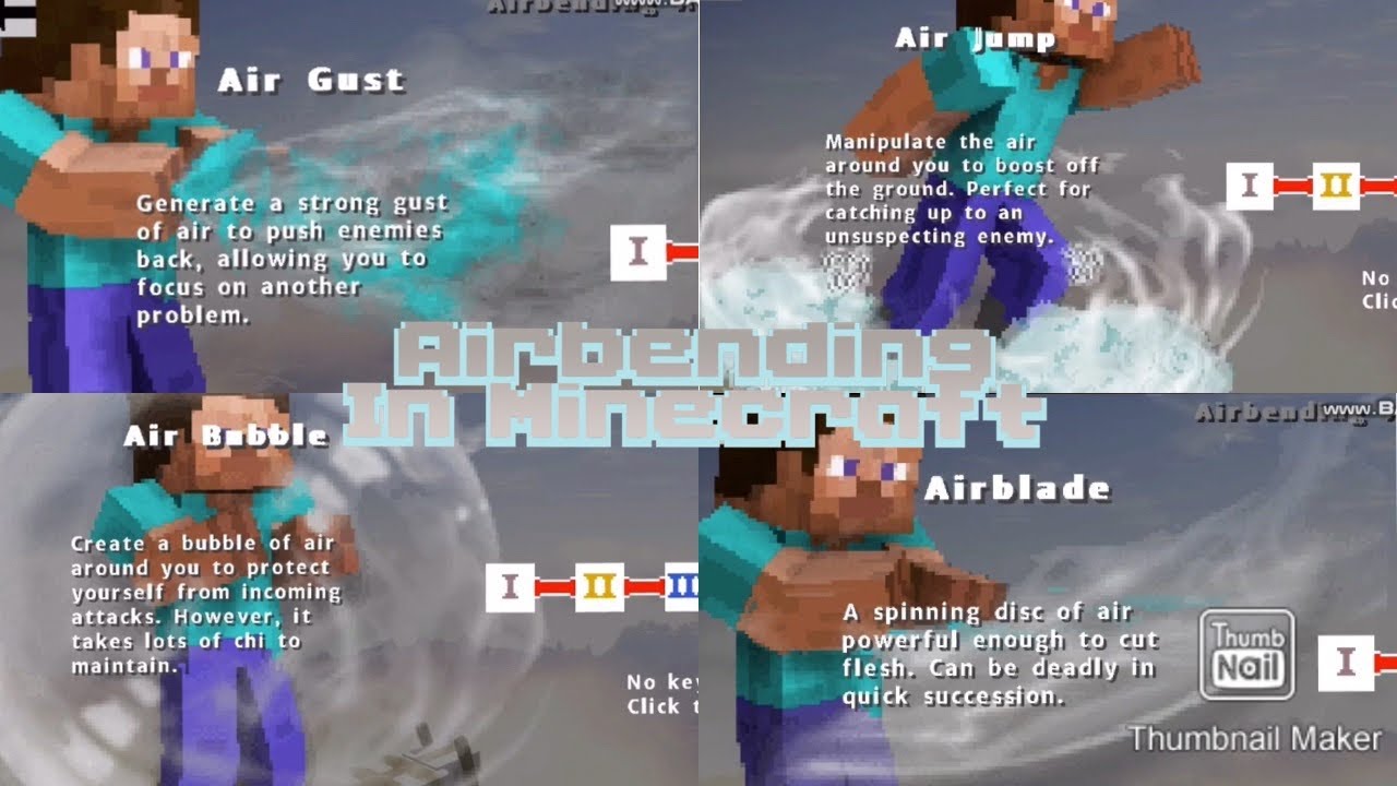 Airbending In Minecraft| Avatar Mod Showcase - YouTube