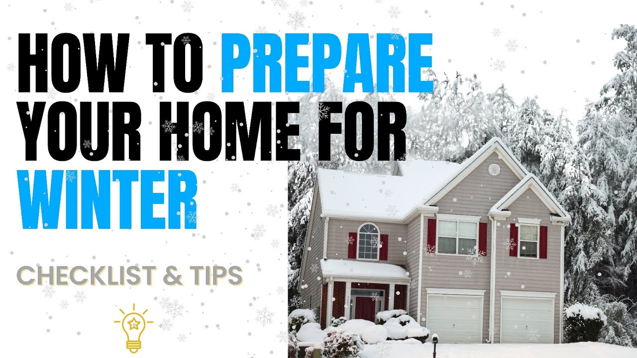 How to prepare your home for winter #wintermaintenance #homemaintenance ...