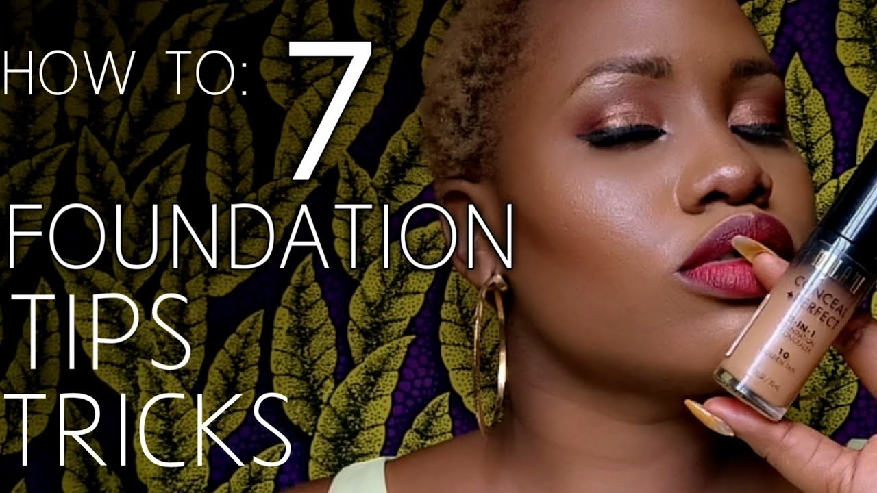 FOUNDATION HOW TO: 7 foundation tips n tricks // basic knowledge about ...