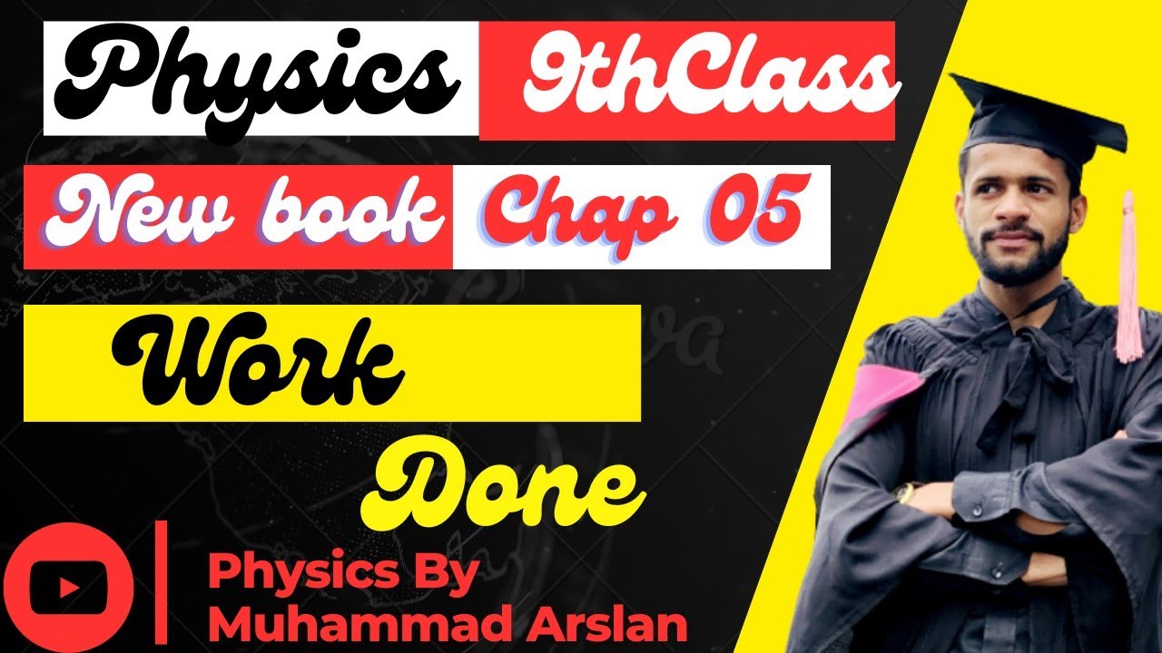 Work Done | 9th Class | Physics | Chap 6 - YouTube